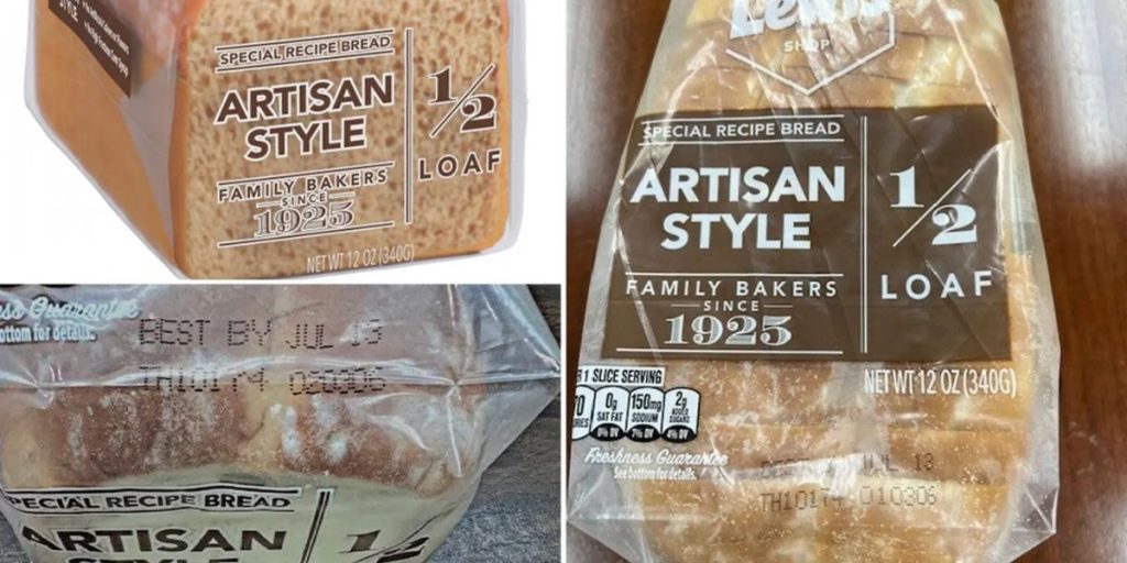 Bread Sold at Walmart and Kroger Recalled Over Undeclared Hazelnuts ...
