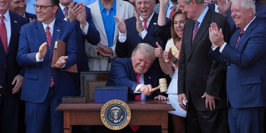 Trump Signs ‘Big, Beautiful Bill’ at White House During July 4 ...