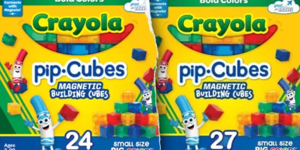 Nationwide Recall of CreateOn Crayola Pip-Cube Sets; Magnetic Building ...
