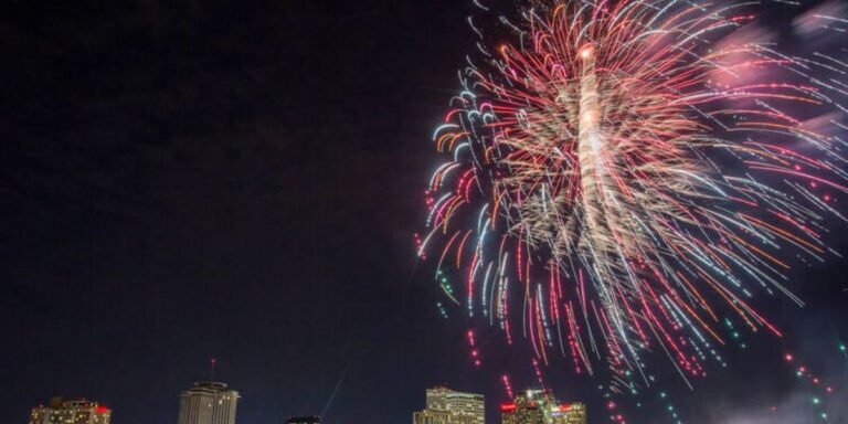 New Year’s Eve Fireworks Louisiana (2025) Full List of Places with ...