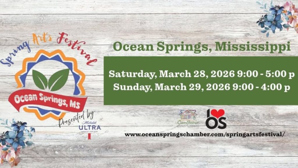 Downtown Spring Arts Festival in Ocean Springs 2026, Mississippi: Dates ...