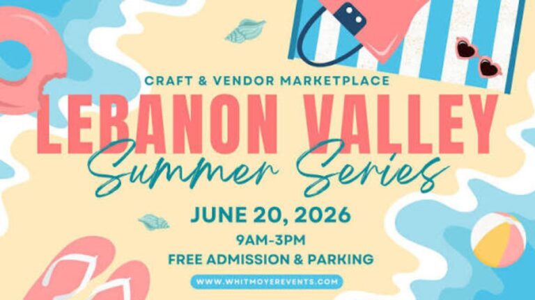Lebanon Valley Summer Craft and Vendor Market 2026 in Lebanon, PA ...